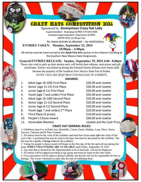 Crazy Hat » Southern New Mexico State Fair