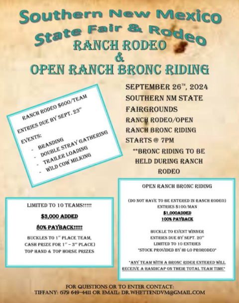 Rodeo » Southern New Mexico State Fair